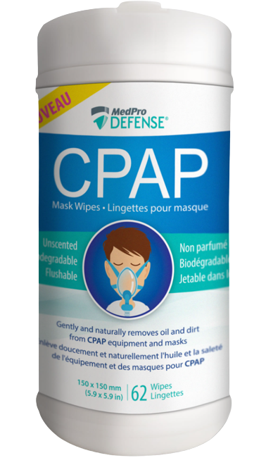 MEDPRO DEFENSE CPAP MASK WIPES – Healthcare Solutions